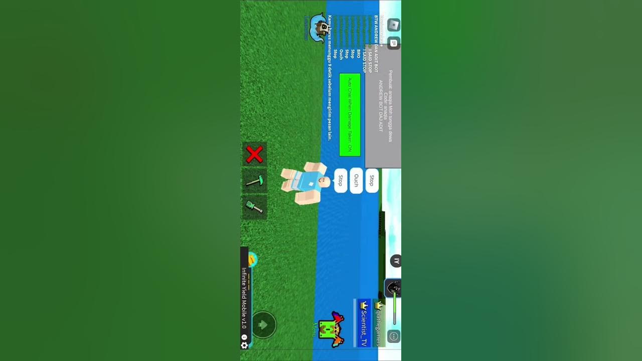 ROBLOX SCRIPT AUTO CHAT WHEN TAKEN DAMAGE | FREE PASTEBIN 2024 WORK ON MOBILE - YouTube