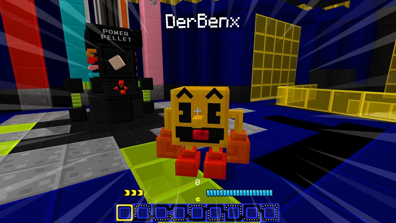 Pac-Man in Minecraft! - YouTube