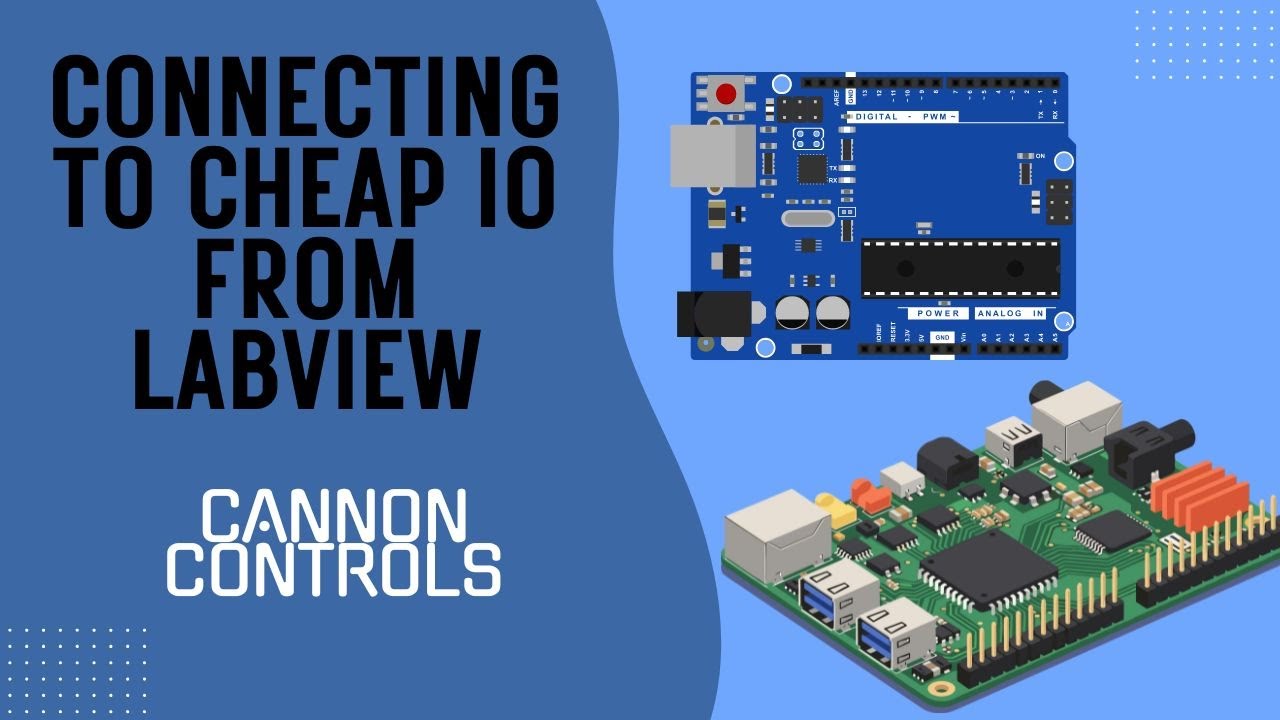 Connecting to Cheap IO in LabVIEW - YouTube