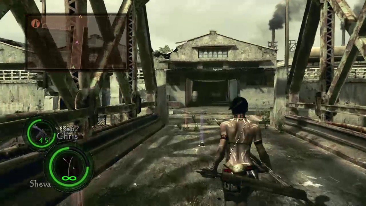 Resident Evil 5 PS4 longbow gameplay - YouTube