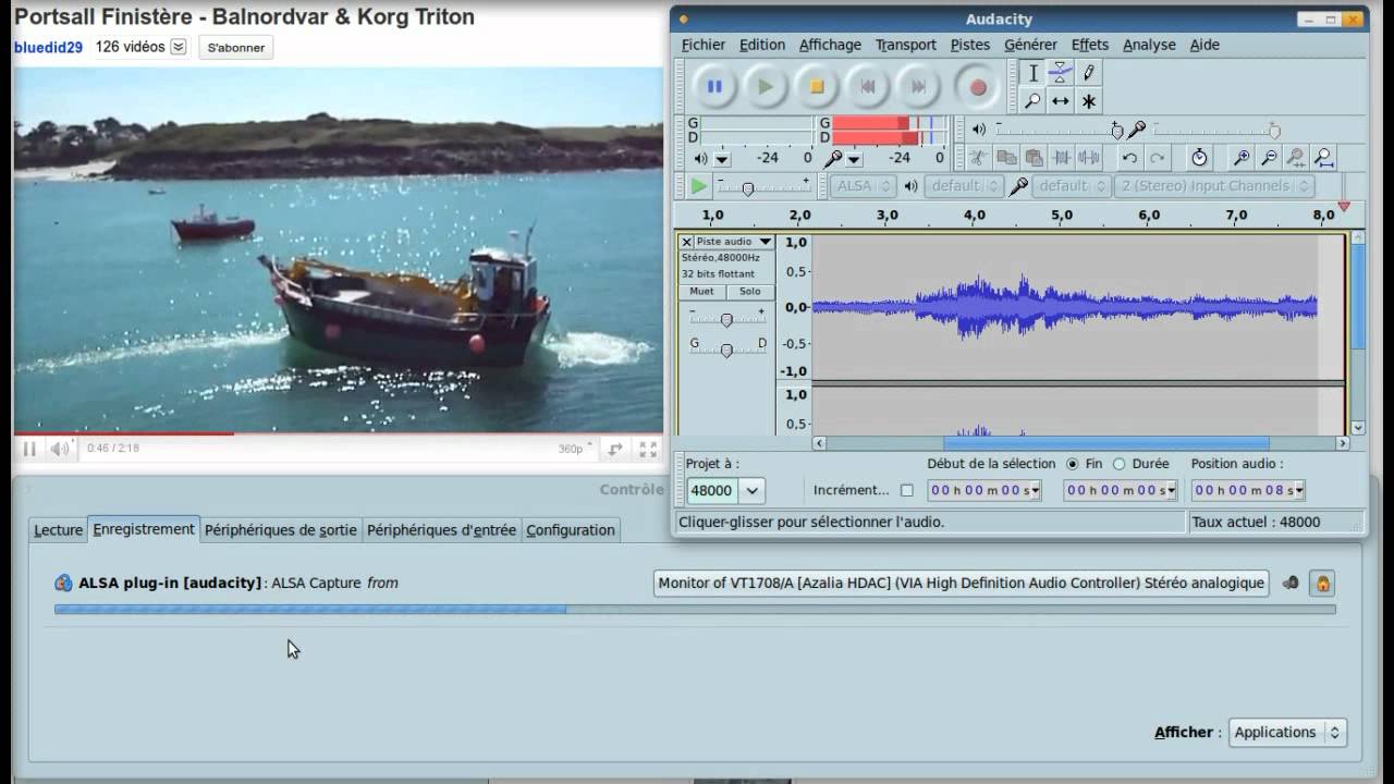 Audacity / PulseAudio Volume Control - BlueDid - YouTube
