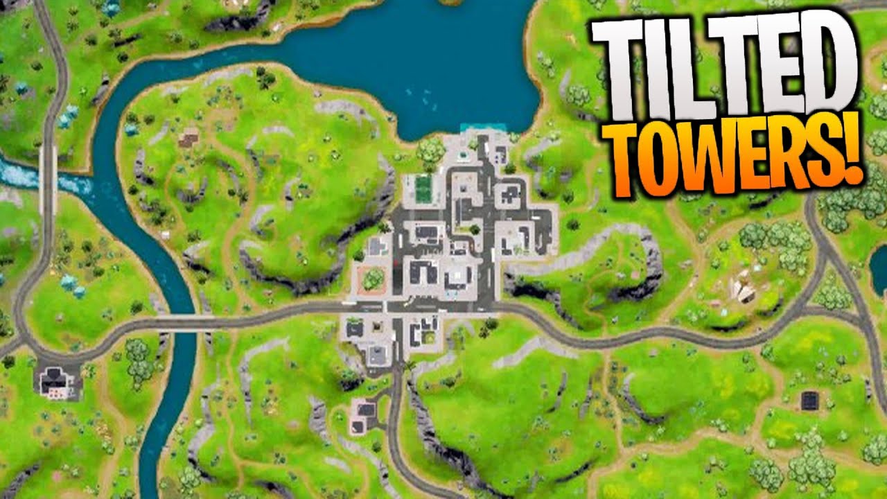 Tilted Towers From East Side The Site Of The "Leaning Tower Of Dallas"