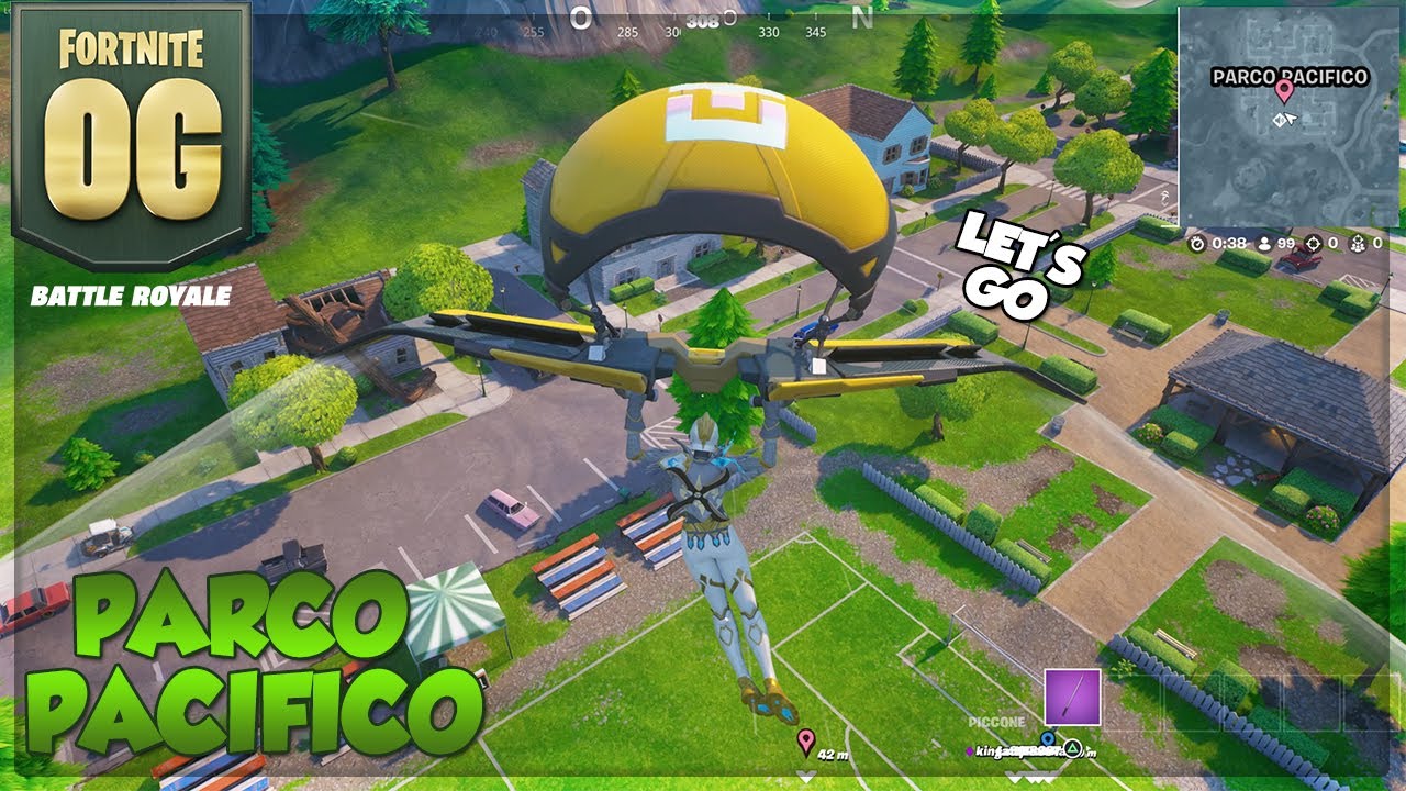 FORTNITE OG : Siamo atterrati a Parco Pacifico e... PRIMA VITTORIA ...