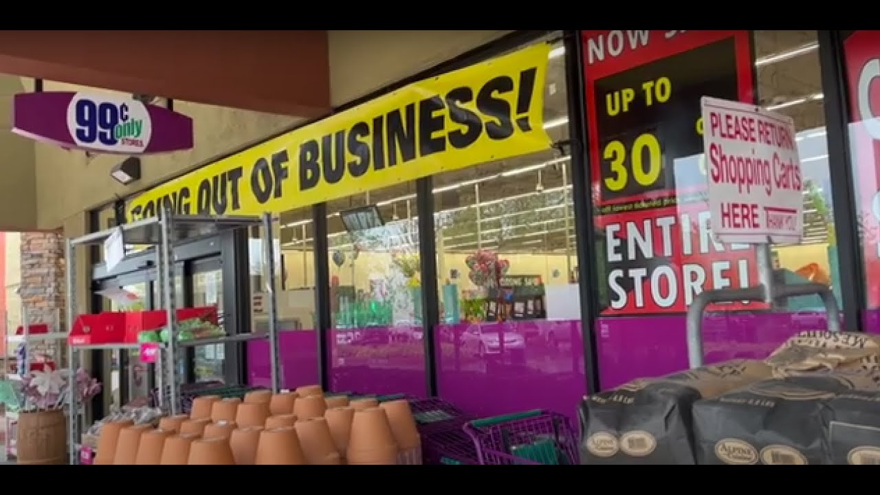WEEK ONE : Documentary of 99 Cent Only Store Closings 4/13/2024 - YouTube