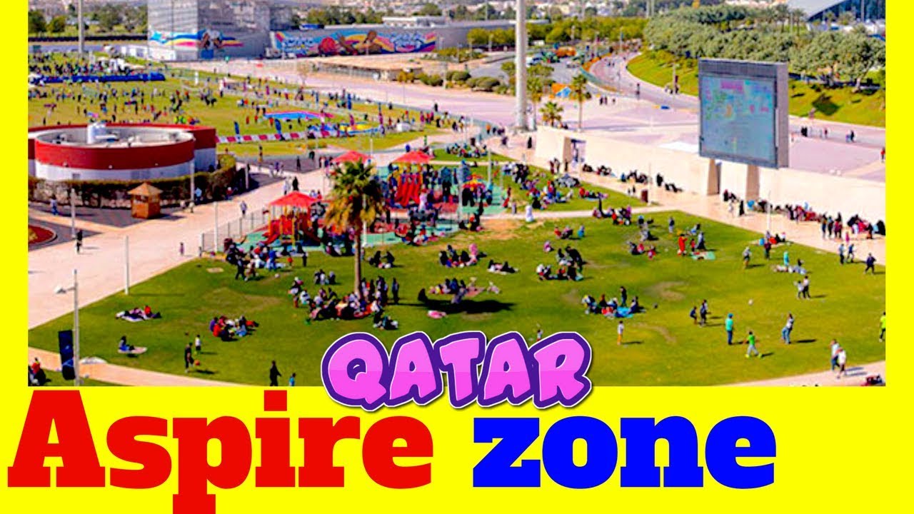 Aspire zone Qatar Doha sports city has Aspire dome torch tower khalifa ...