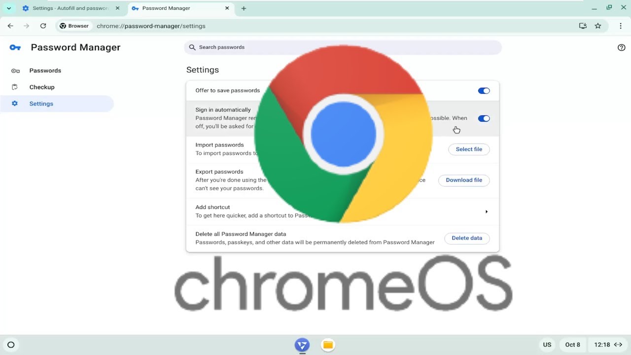 Enable Sign-in Automatically For Websites on Chromebook [Guide] - YouTube