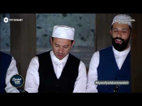 Ayasofya'dan Salavat Sesleri