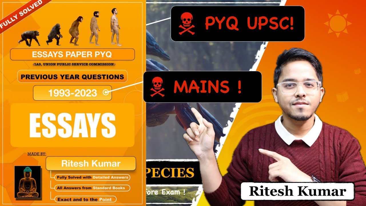Essays Mains UPSC PYQ (1993-2023) With Solutions #upsc #ias #pyq #mains ...