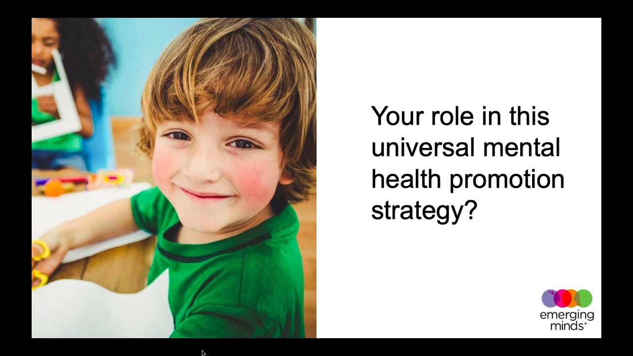 Emerging Minds webinar: Parent–child play: A mental health promotion ...