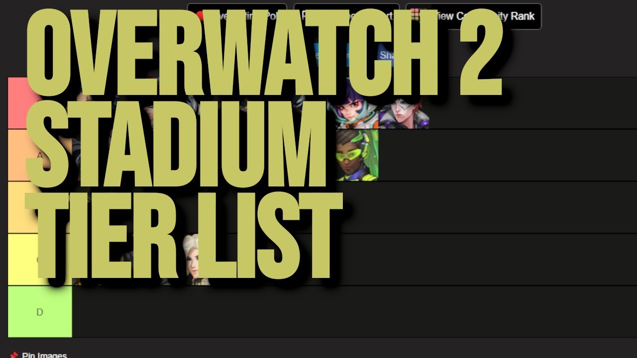 Overwatch 2 Stadium Tier List! - YouTube
