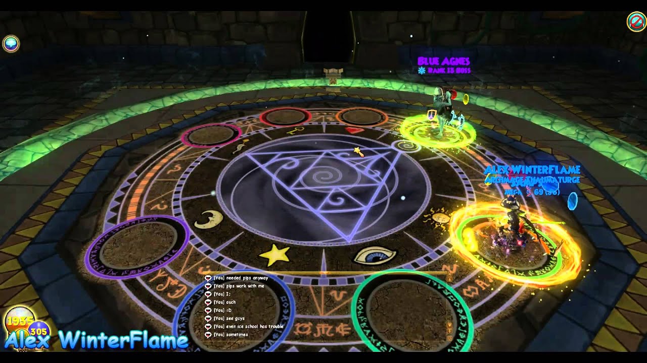 Wizard101: Archmage Ice Solo - Pyramid of Storm Eye - YouTube