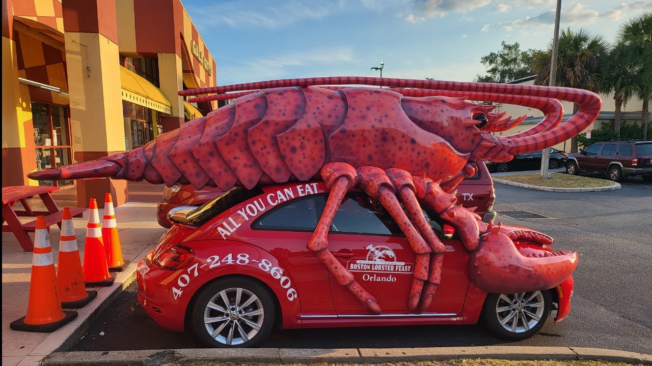 Lobster Car | Orlando Florida - YouTube