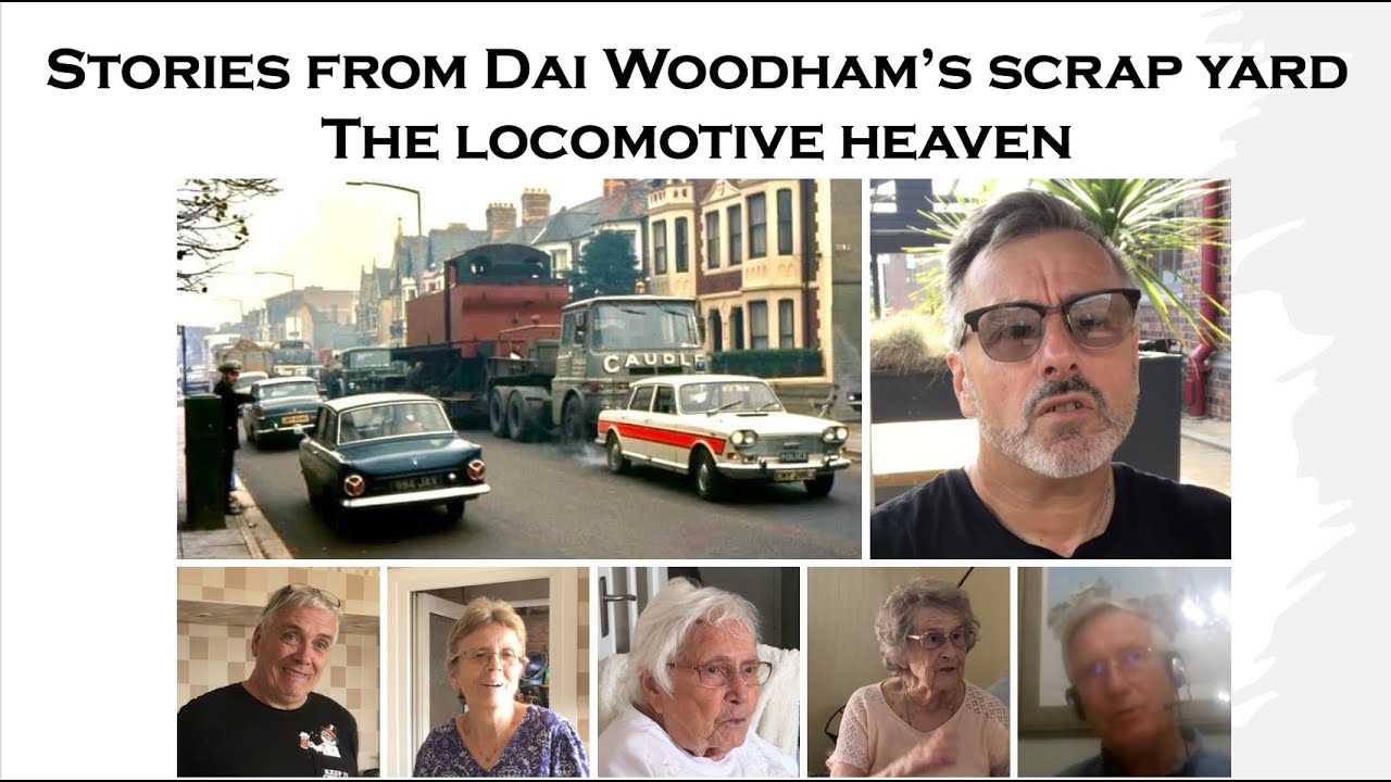 Stories from Dai Woodham locomotive graveyard Barry - YouTube