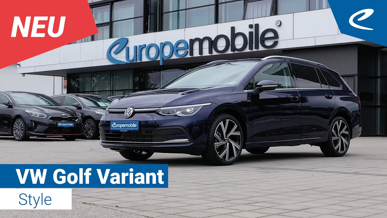 VW Golf Variant Style (D4) eTSI DSG - YouTube
