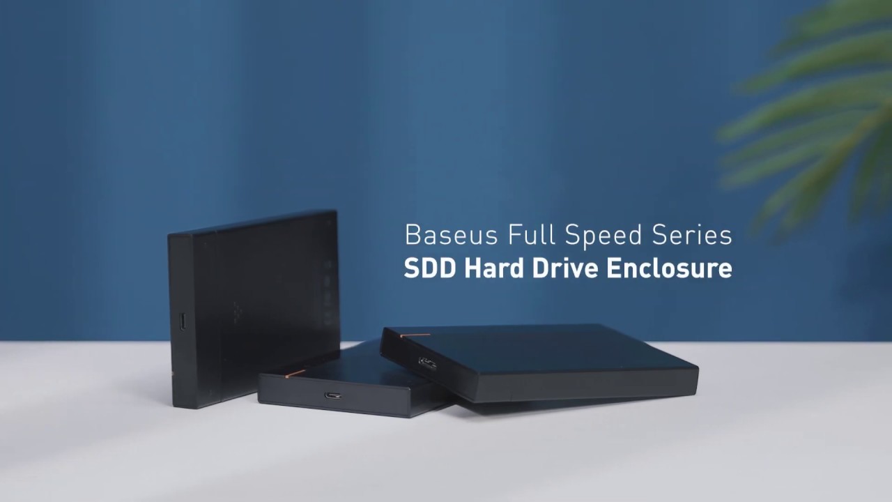 Baseus Full Speed Series SDD Hard Drive Enclosure - YouTube