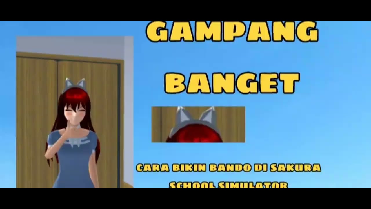 TUTORIAL Membuat bando di sakura school simulator next tutorial apa ...