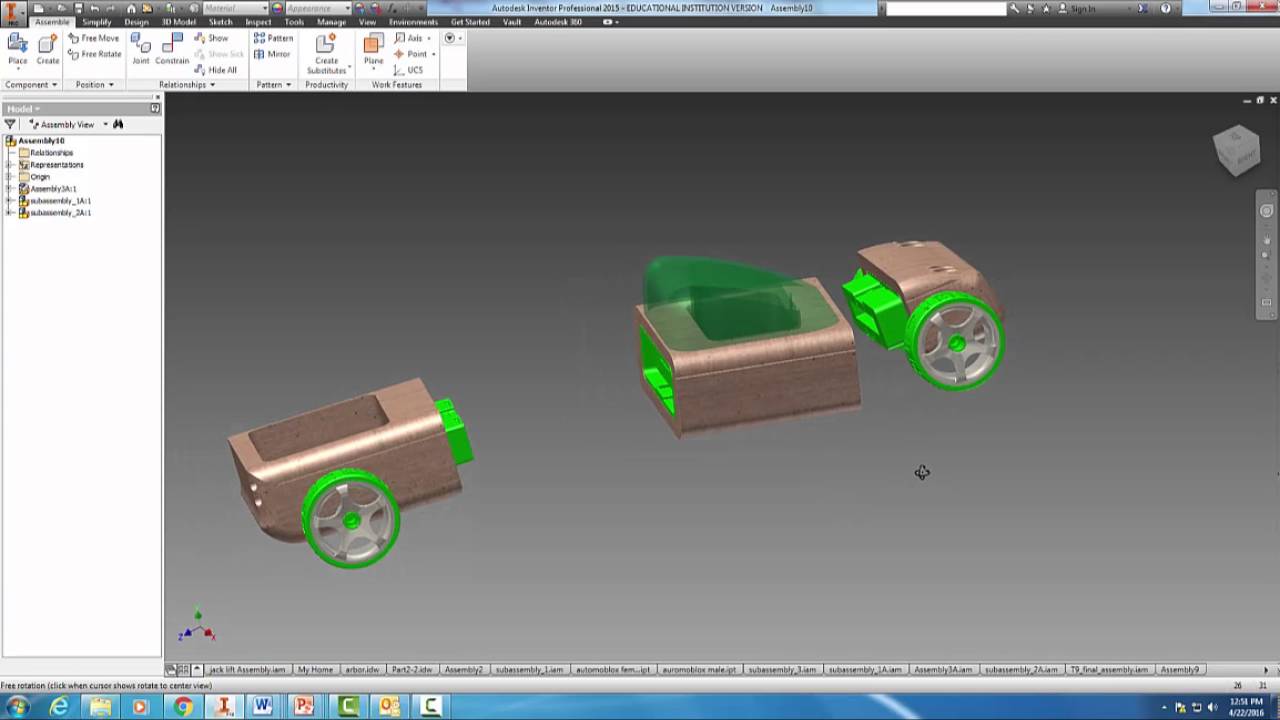 7.4 T9 Automoblox Assembly - YouTube