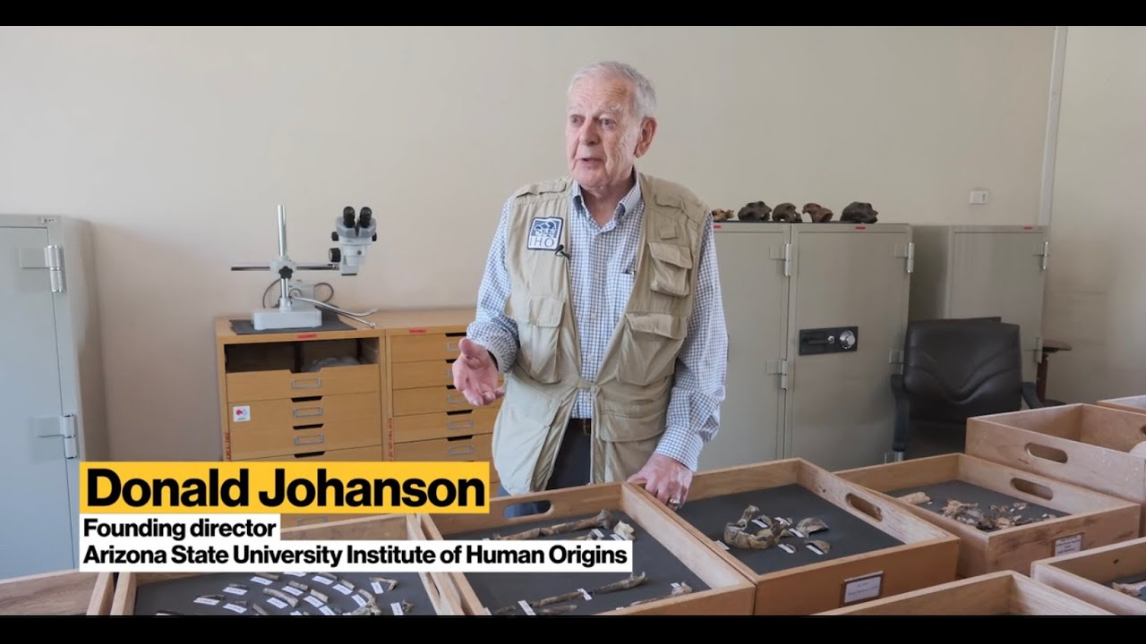 Lucy 50—Donald Johanson "First Bone" discovery of the Lucy elbow bone ...