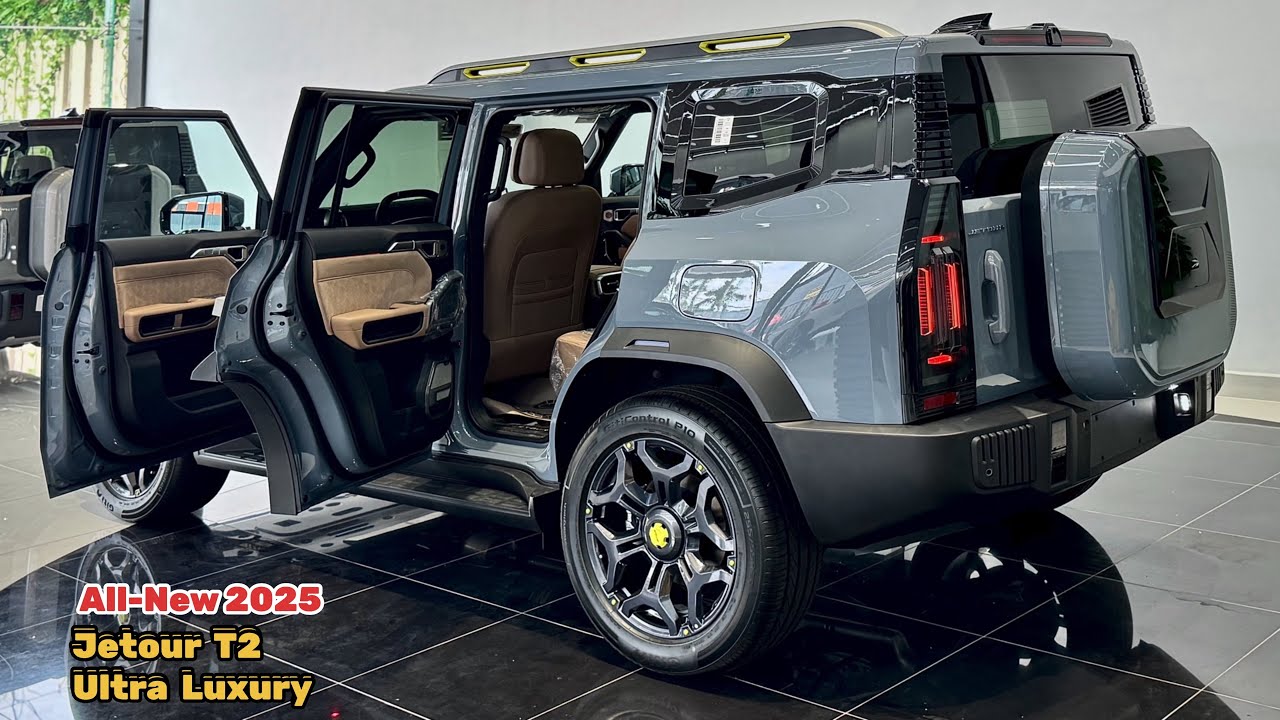 New 2025! Premium Jetour T2 AWD King | Ultra Comfort Luxury Off-Road ...