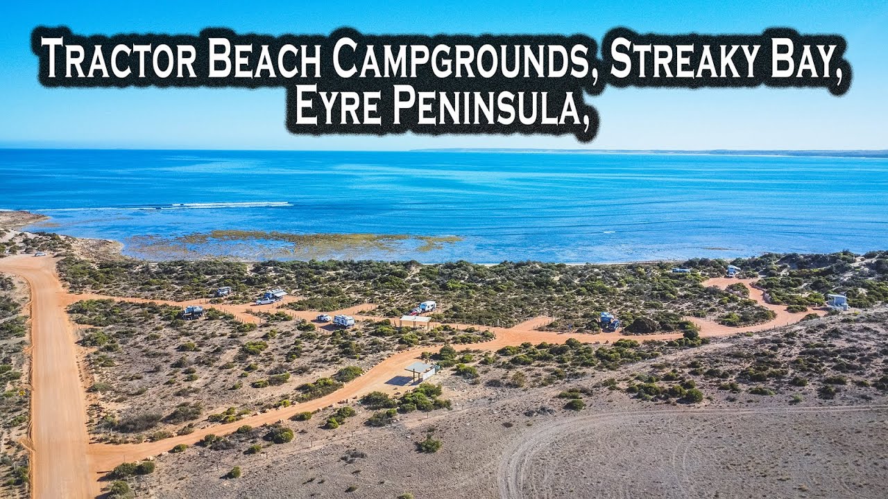 Tractor Beach Campgrounds, Eyre Peninsula, Streaky Bay, Dolphin Pods ...