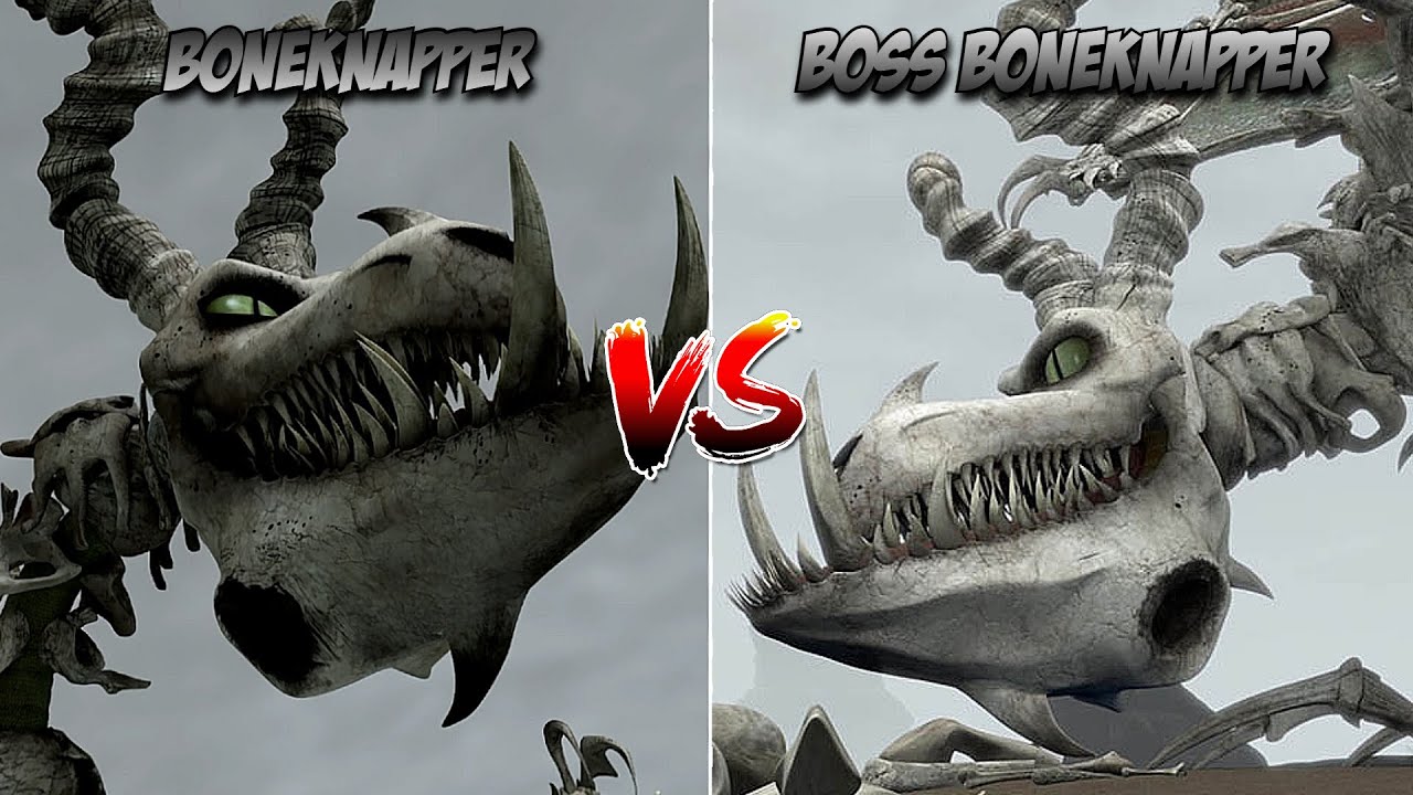 Boneknapper vs. Boss Boneknapper | Dragons: Rise of Berk (Gauntlet ...