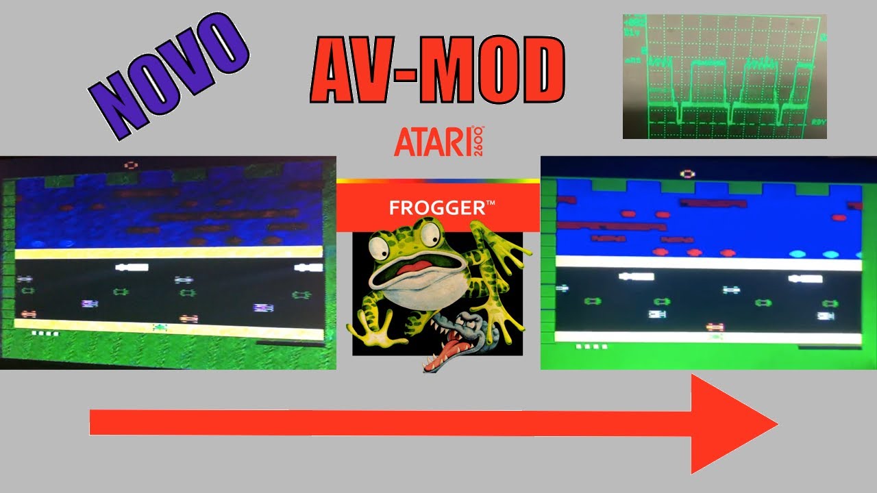 NOVO AV_MOD - ATARI 2600 - YouTube