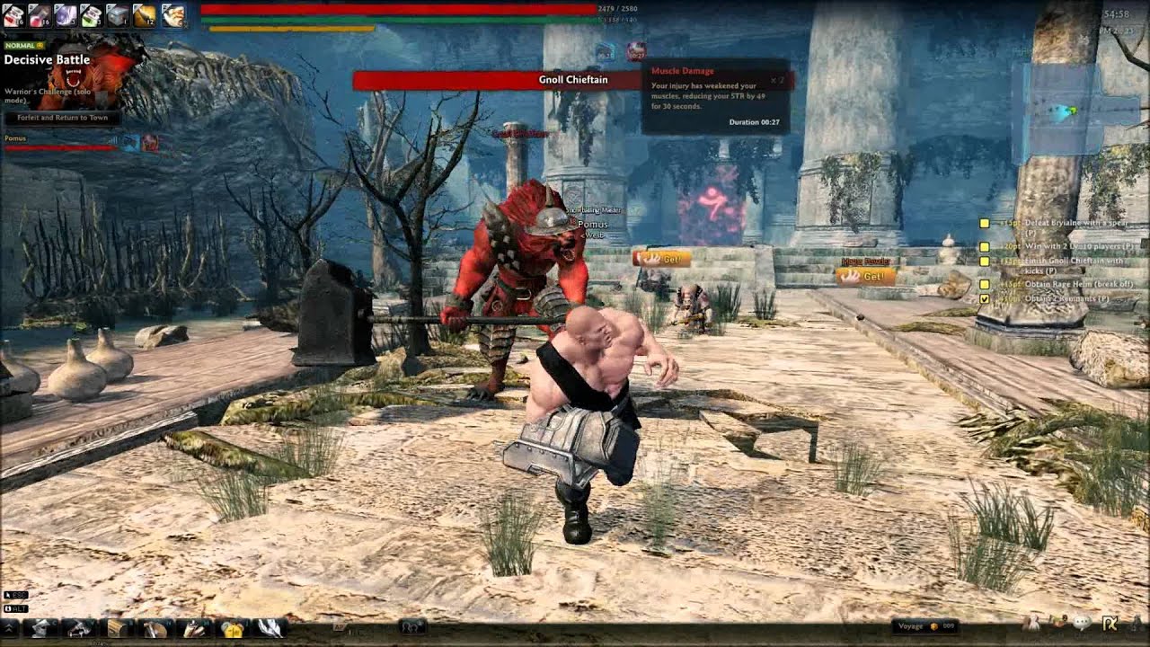 Vindictus - Karok, Cestus Demonstration - YouTube
