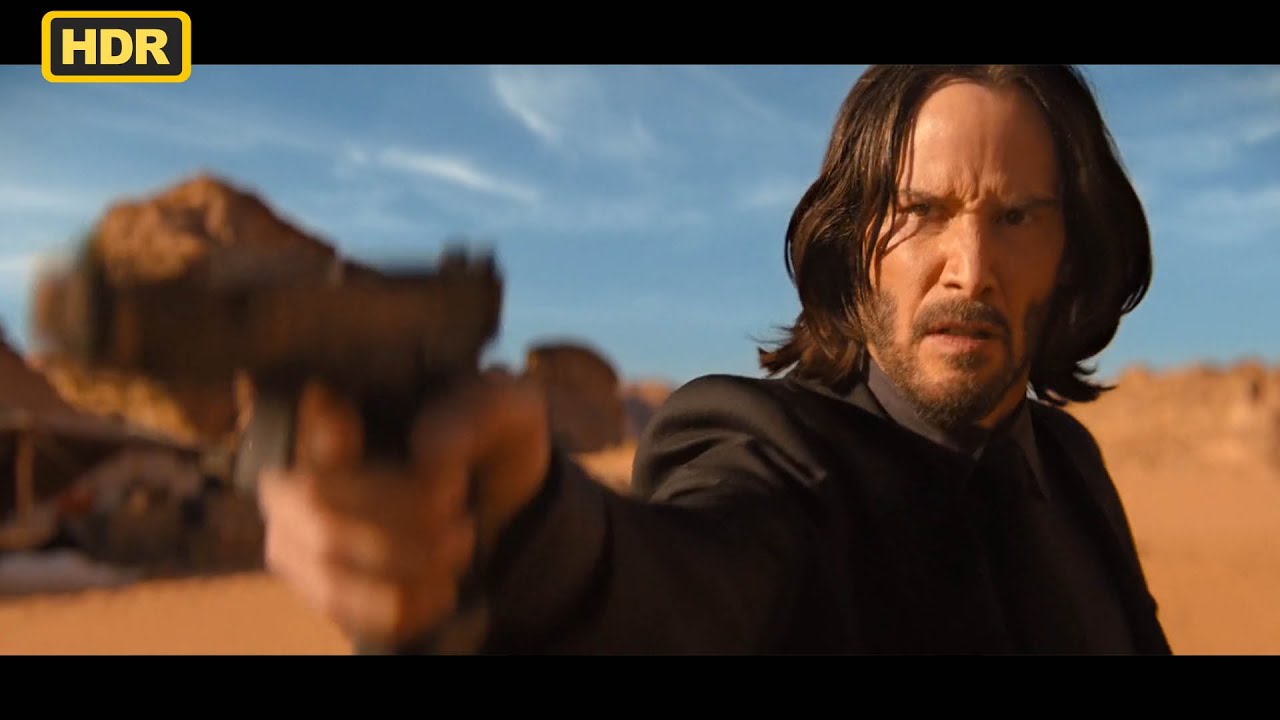 Desert Fight Chase Scene John Wick: Chapter 4 (2023) - John Kills High ...