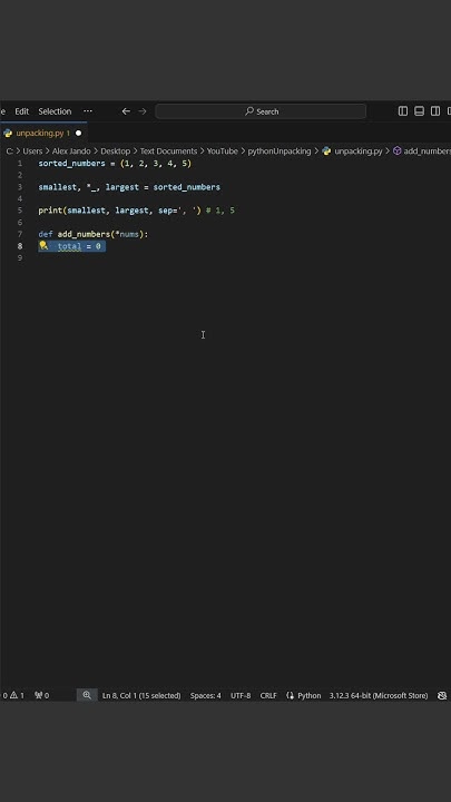Python Unpacking Explained Coding Python Unpacking Programming Javascript Js