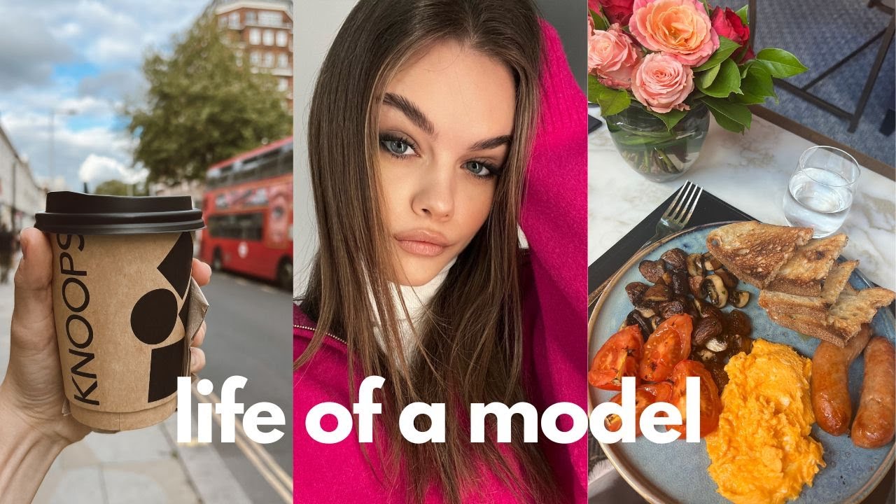 week in a life of a model in London | travel, what I eat, try on haul ...