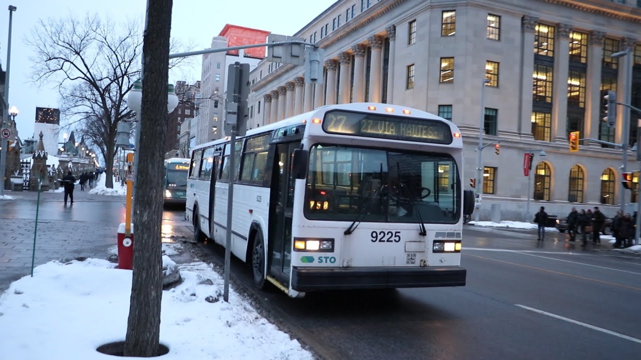 STO #9225 Ride On Route 27 Haute-Plaines! (1992 MCI Classic TC40-102N ...