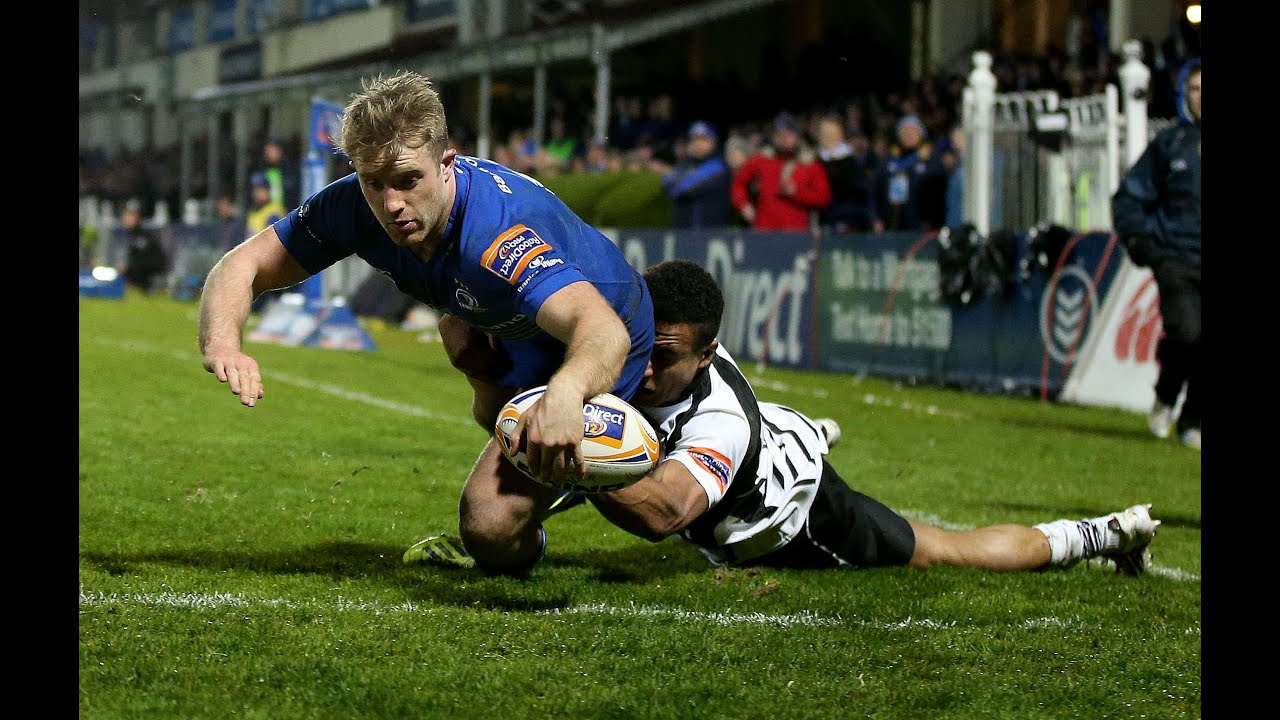 Luke Fitzgerald scores again with super Try - Leinster v Zebre 21st ...