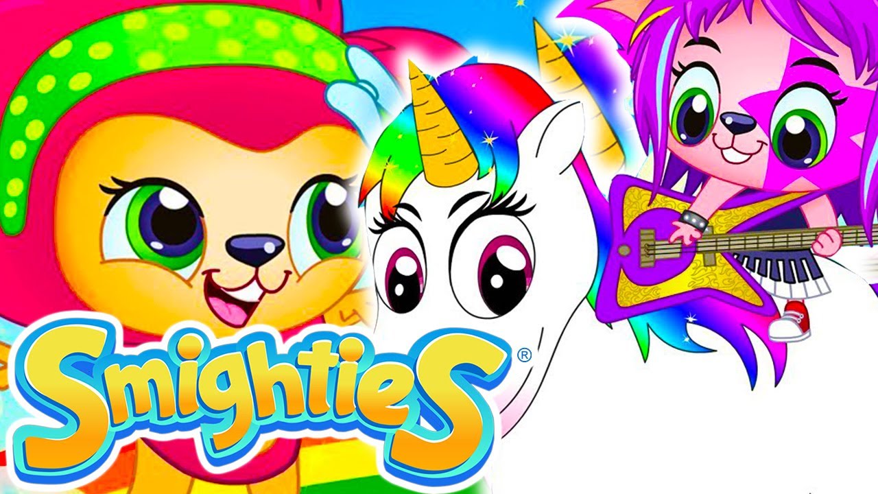 Smighties - Unicorn friends Song & Dance Episode For Kids | Funny ...