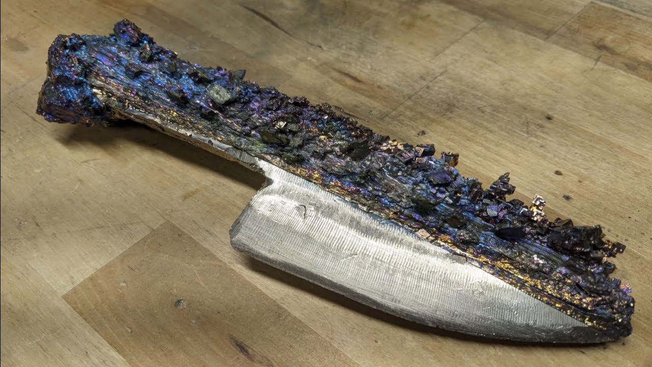Making a BISMUTH KNIFE [VOD] [2023/05/03] - YouTube