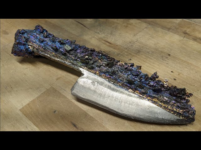 Bismuth Pocket Knife