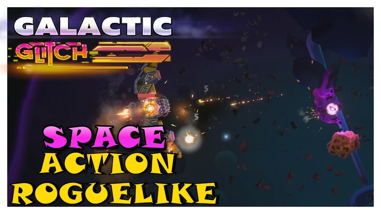 SMOOTH and FAST! Action Roguelike Full Of Potential! | Galactic Glitch - YouTube