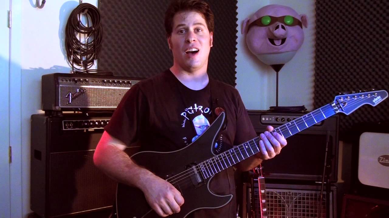 Pigtronix-Mother Ship Guitar Synth Paired With Korg MS20 Mini - YouTube