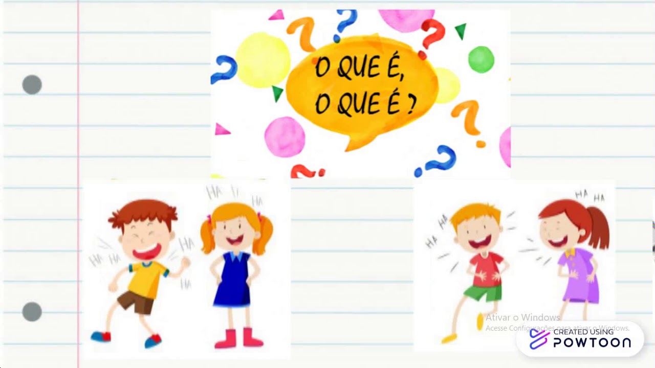 Aula de português - O que é o que é. - YouTube