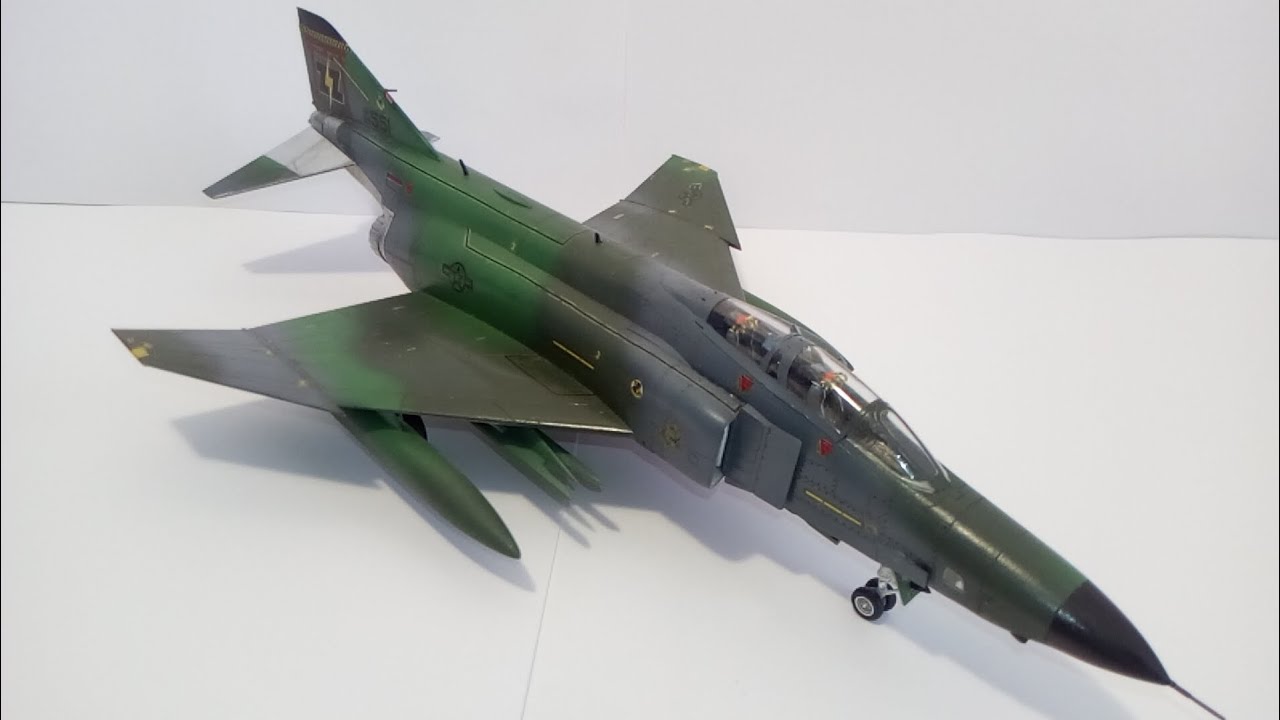 PHANTOM RF4 HASEGAWA 1/72, FOTO SLIDE - YouTube
