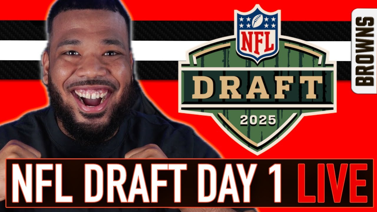 BROWNS NFL DRAFT DAY 1 WATCH PARTY - YouTube