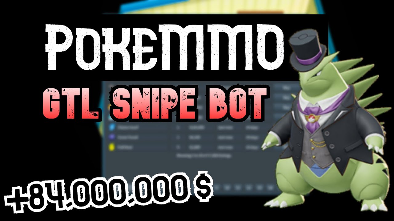 Pokemmo Gtl Snipe Bot Youtube