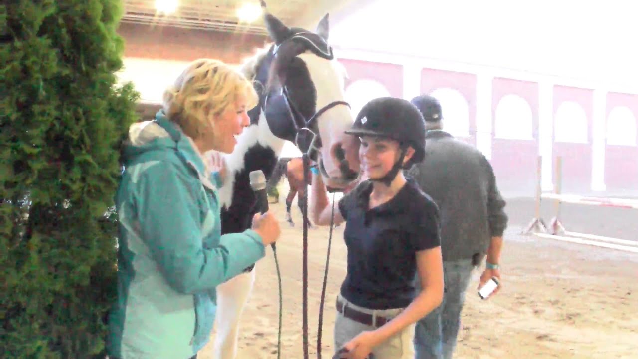 Susan Kayne with Sam Van Fleet at The Big E Horse Show Pt Two - YouTube