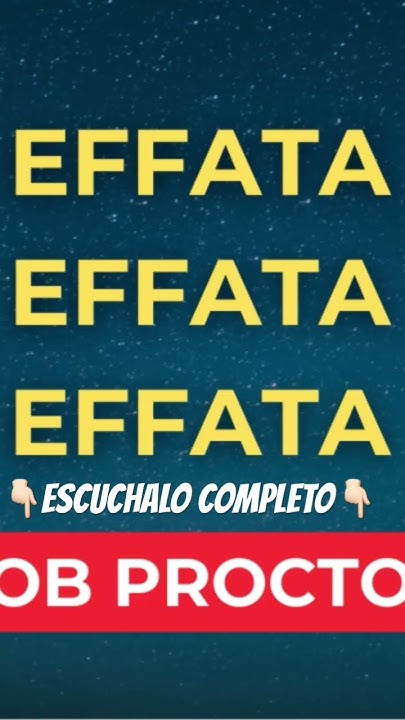 MANTRA EFFATA EFFATA EFFATA - Buena Suerte - 108 veces 🧿 #efata #effata #efeta #effeta #efatá ...