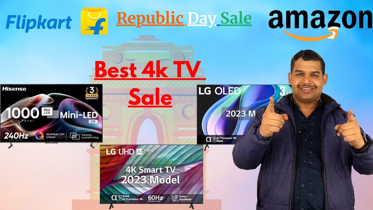 4K Smart TV Republic Day Sale 2024 On Amazon and Flipkart | Best 4k TV ...