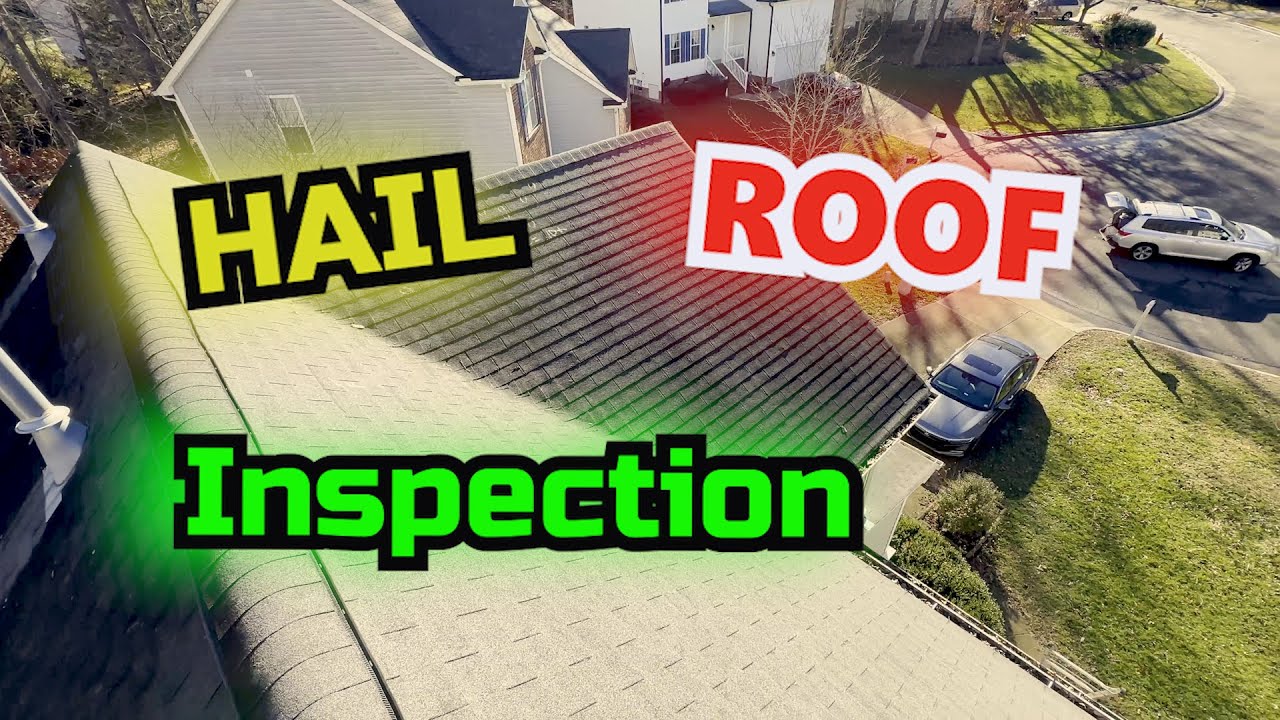 Daniel the Adjuster, Hail Roof Inspection - YouTube