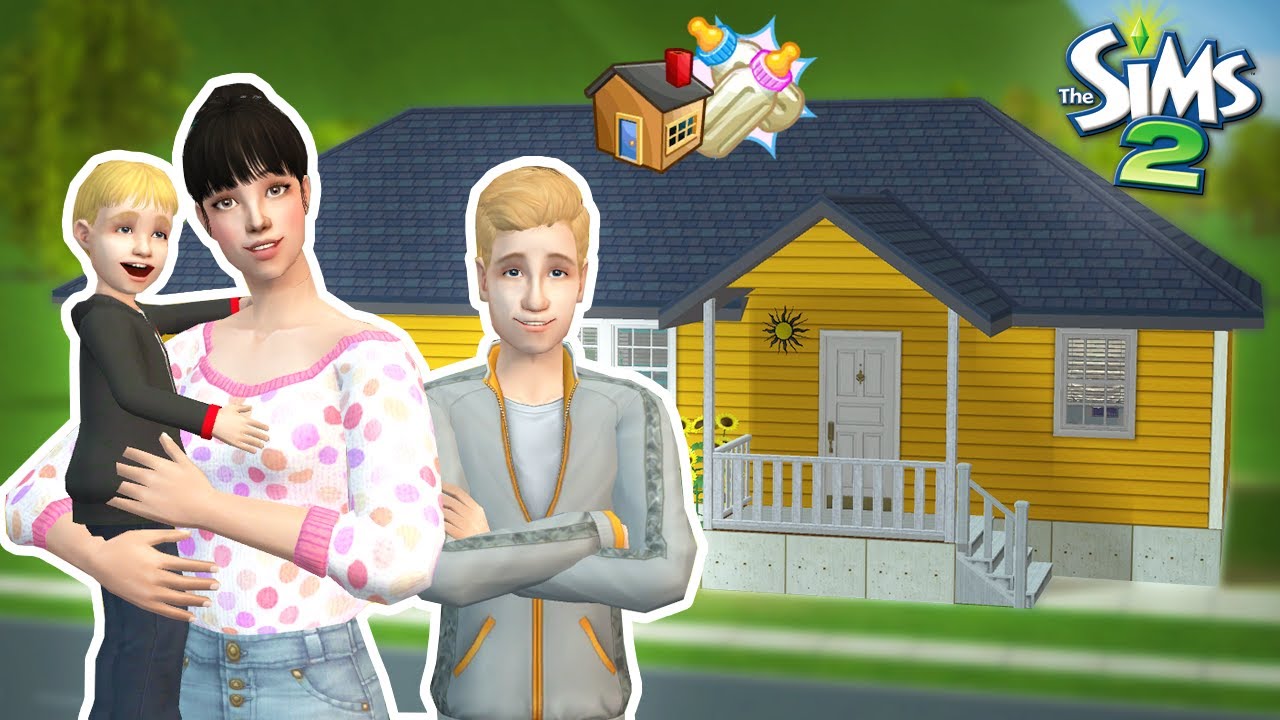 Broke Family Home Speedbuild | The Sims 2 Pleasantview Makeover #5 ...