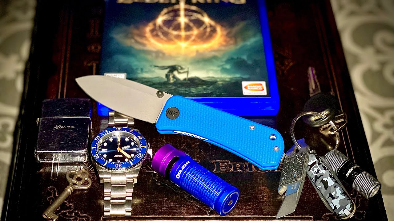 WE knives Banter full unboxing and review (Ben Blue version) - YouTube