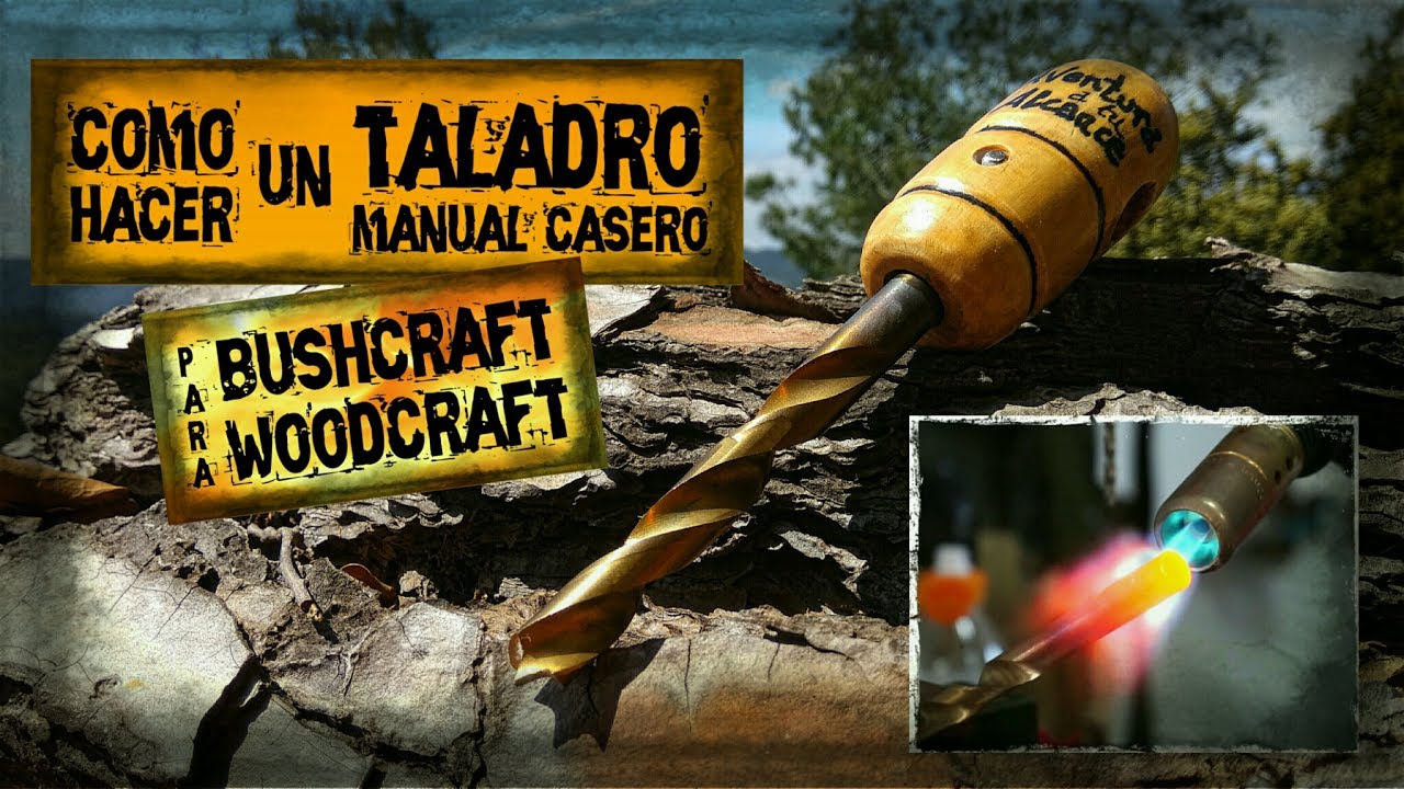 Cómo Hacer Un Taladro Manual Para Trabajos en Madera | Woodcraft ...