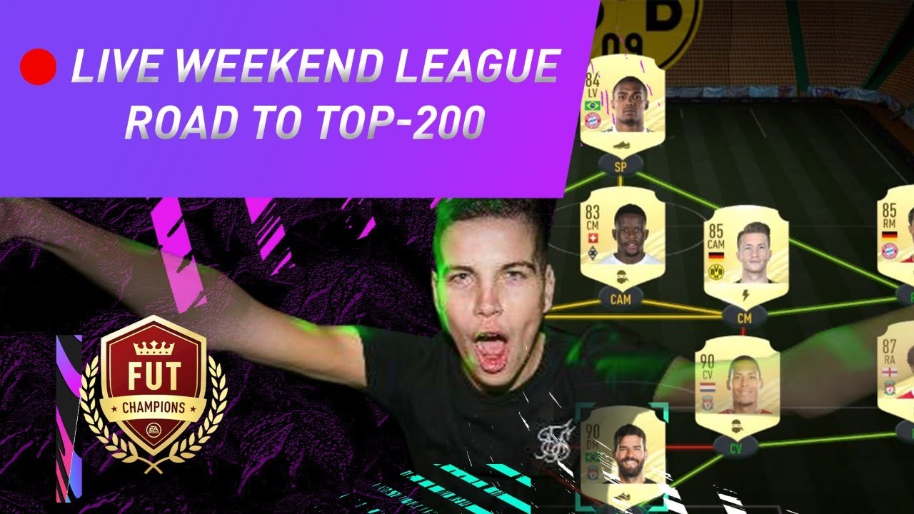 LIVE WEEKEND LEAGUE (26-4) - YouTube