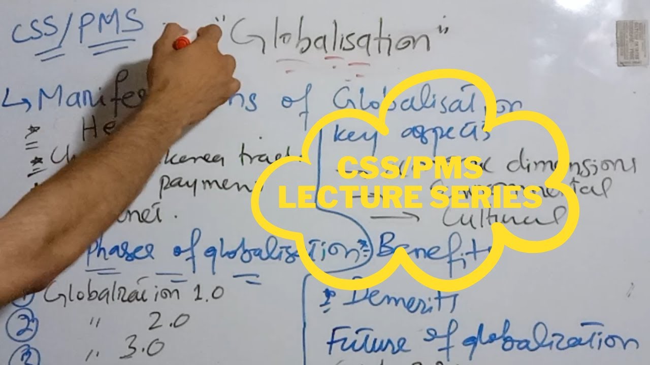 Globalization || Full Explained with Concepts || Current Affairs CSS/PMS - YouTube